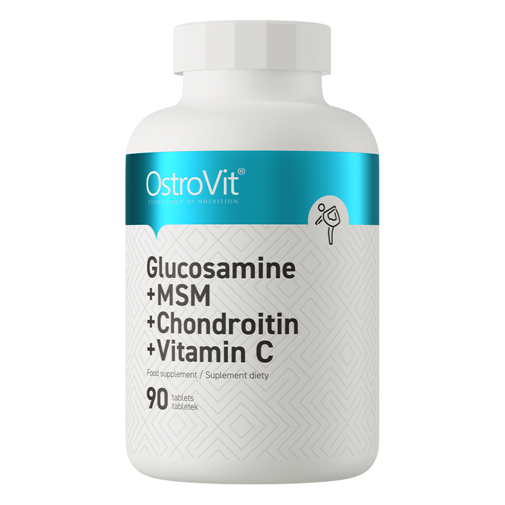OstroVit Glucosamina + MSM + Condroitina + Vitamina C 90 comprimidos ...